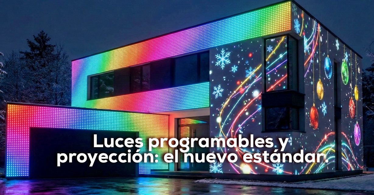 Pixel LED y video mapping: la nueva estética navideña | Noticias de ...