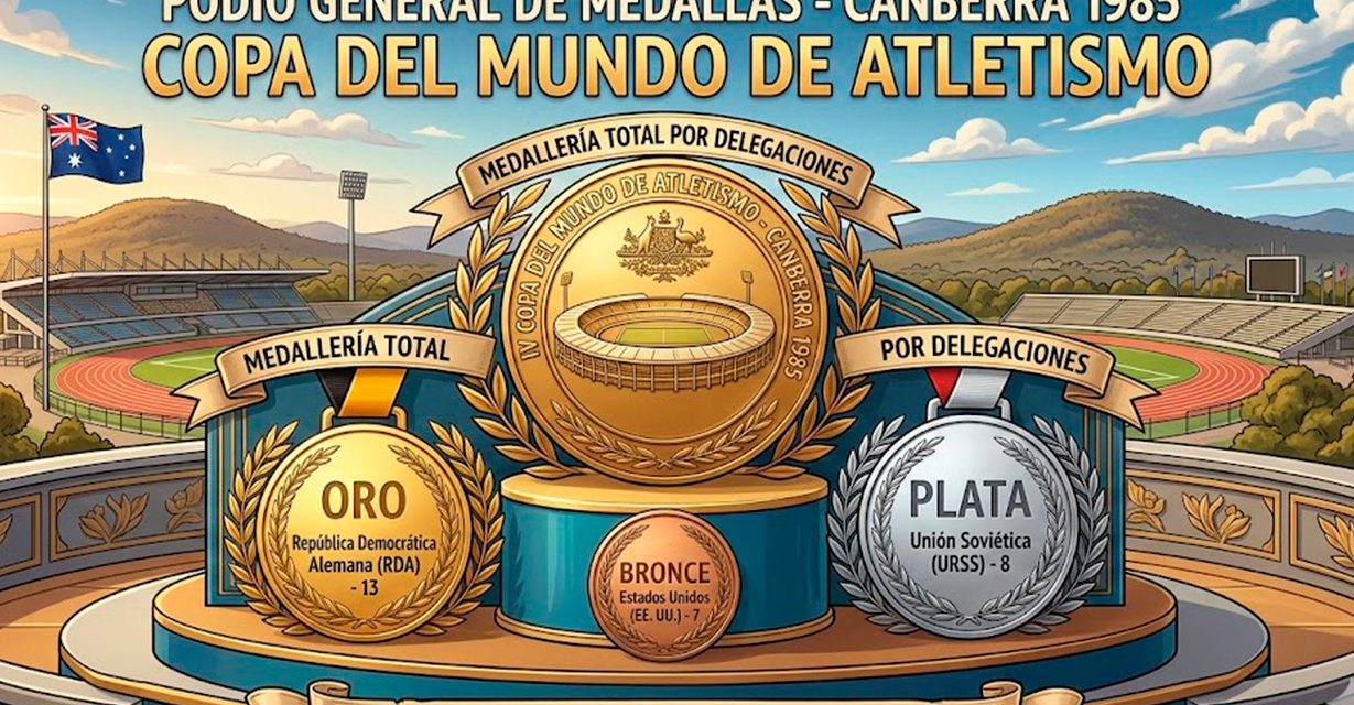 Canberra 1985: El dominio global en la IV Copa del Mundo de Atletismo ...